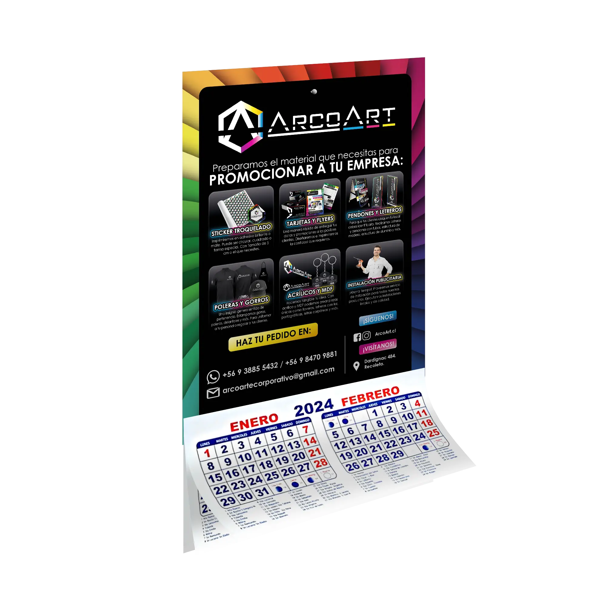 Calendario de Pared | Arco Art